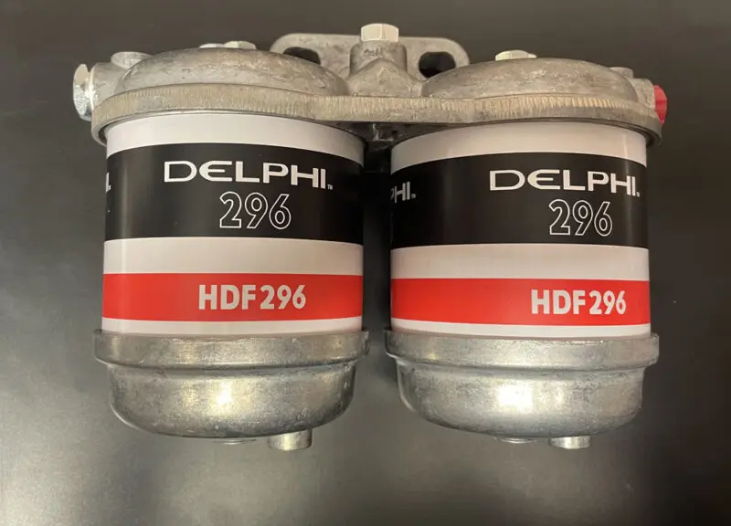 cav delphi Filter Kit 1/2 UNF Double diesel Fuel Filterwater traps ...
