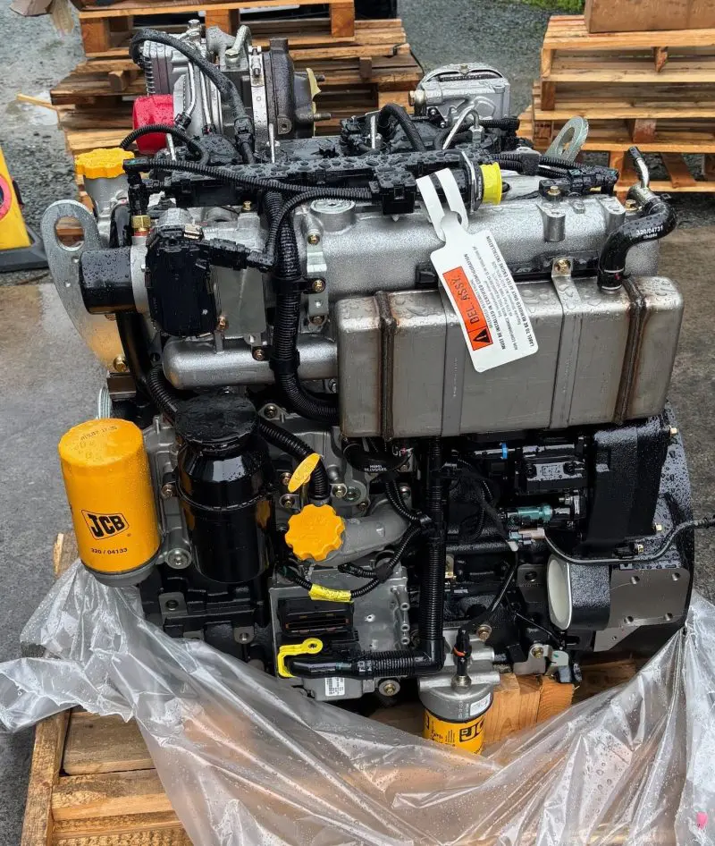JCB 444 T4F COMPLETE NEW ENGINE FOR SALE 68KW 81KW 93KW MID MOUNTED ...