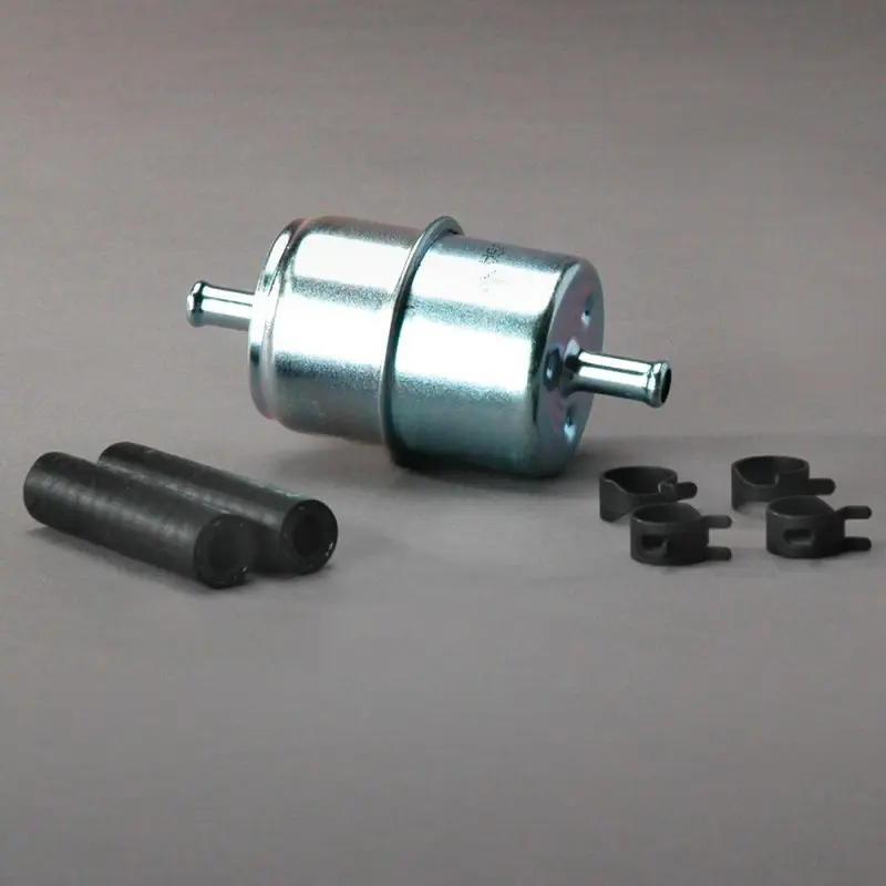 INLINE FUEL FILTER UNIVERSAL 8MM /516 HOSE TAILS | RD Diesels