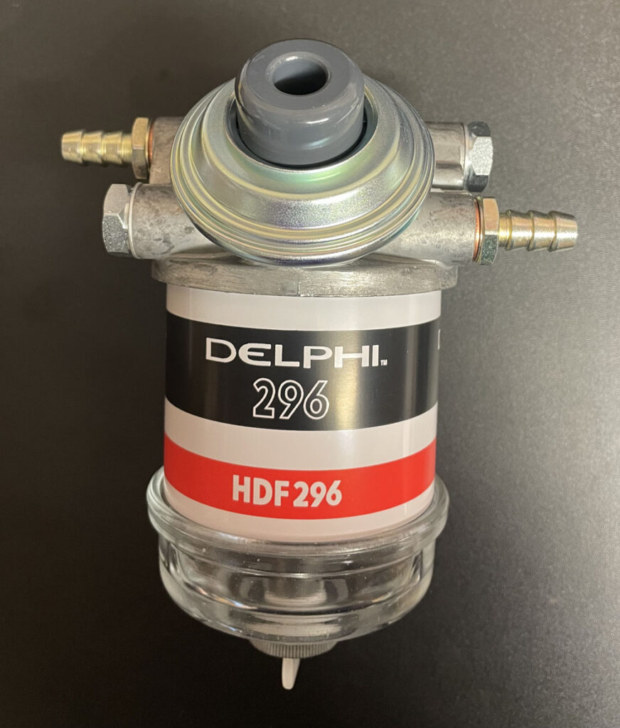 Diesel Cav Fuel Water Trap | 10mm Hose Tails | RD Diesels