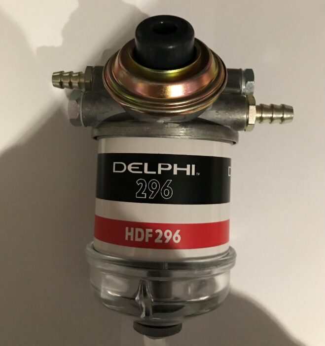 Diesel Cav Fuel Water Trap | 10mm Hose Tails | RD Diesels