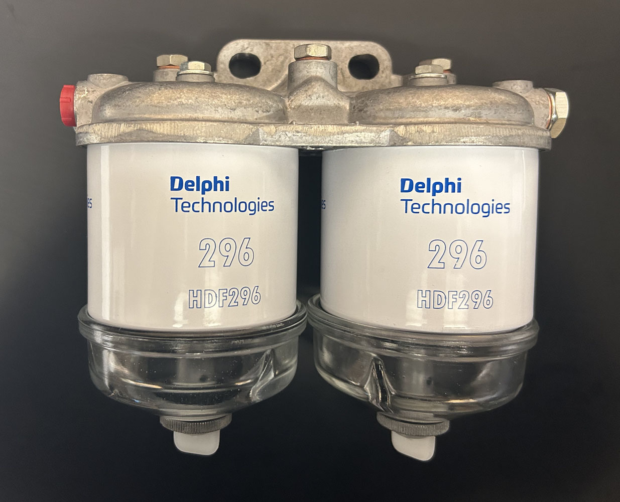 CAV delphi Filter Kit UNF Ports Double diesel Fuel Filter water traps ...
