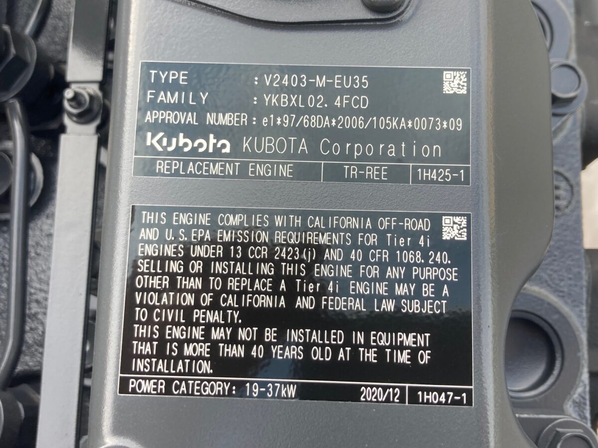 kubota v2403 direct injection engine for sale manitou spec | RD Diesels
