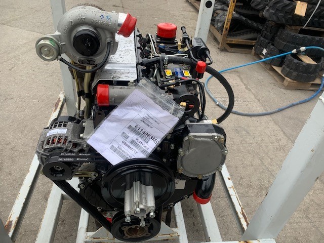 Perkins cat 3054C 1104d-44t industrial spec top mount turbo suit catt ...