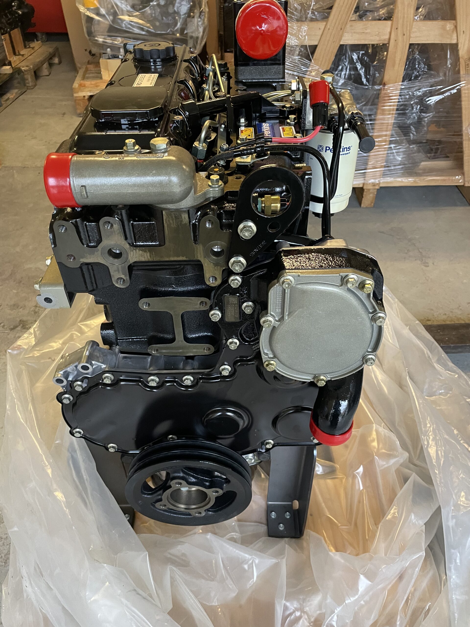 PERKINS 1104D-44 INDUSTRIAL SPEC NEW ENGINE 6 BOLT PTO NK83394 | RD Diesels