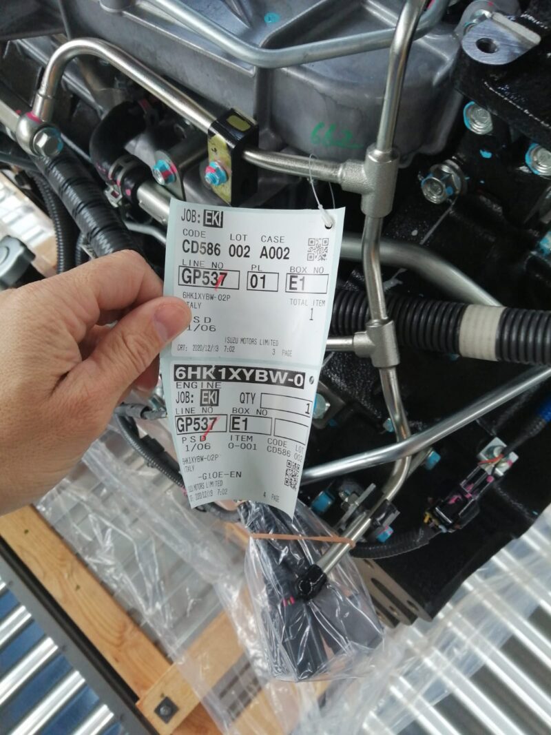 ISUZU 6HK1 TIER 3 24V ELECTRICS ENGINE FOR SALE | RD Diesels