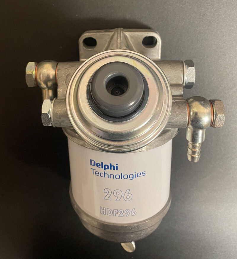 Diesel Cav Fuel Water Trap | 10mm Hose Tails | RD Diesels