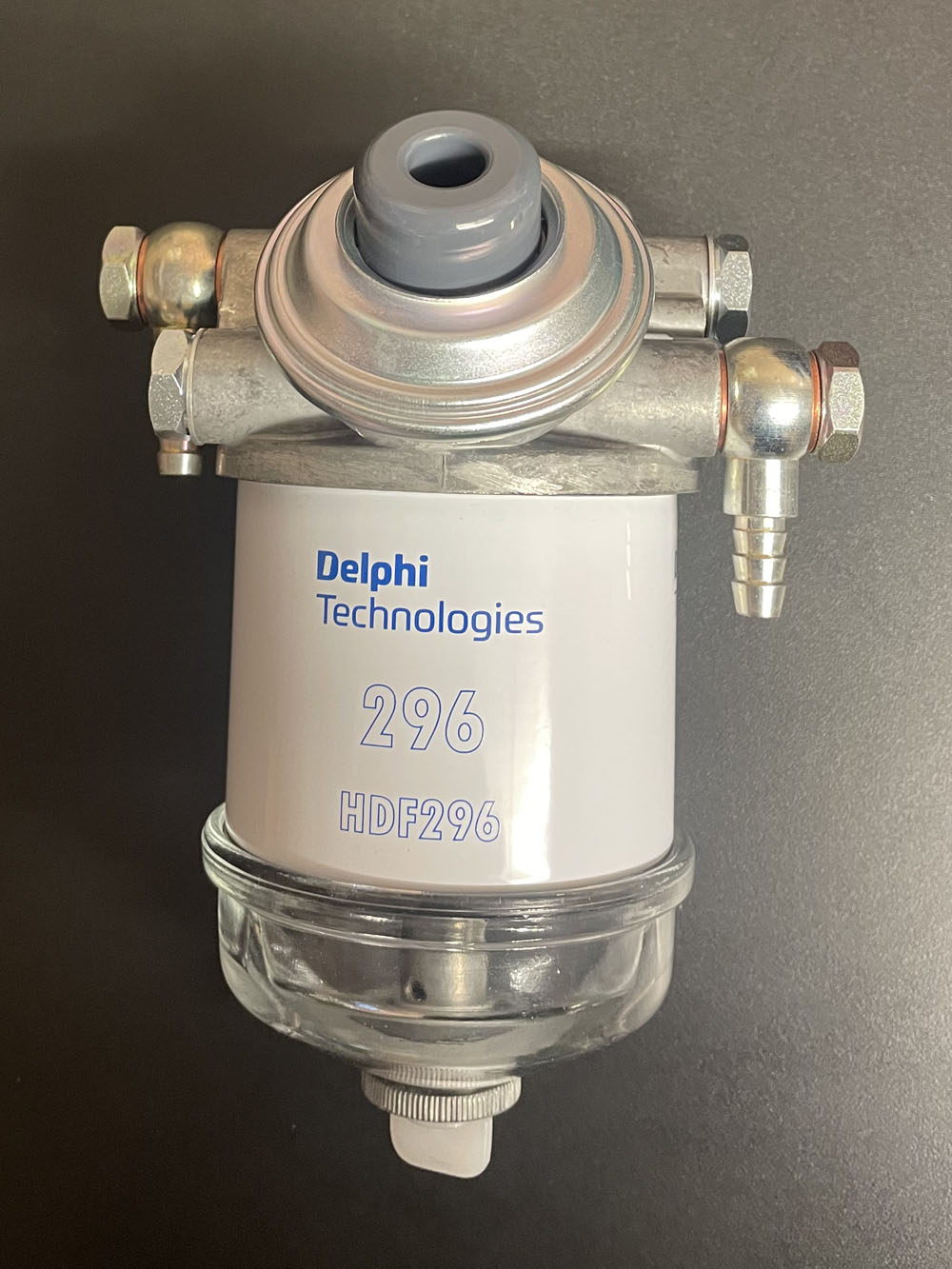 Diesel Cav Fuel Water Trap | 10mm Hose Tails | RD Diesels