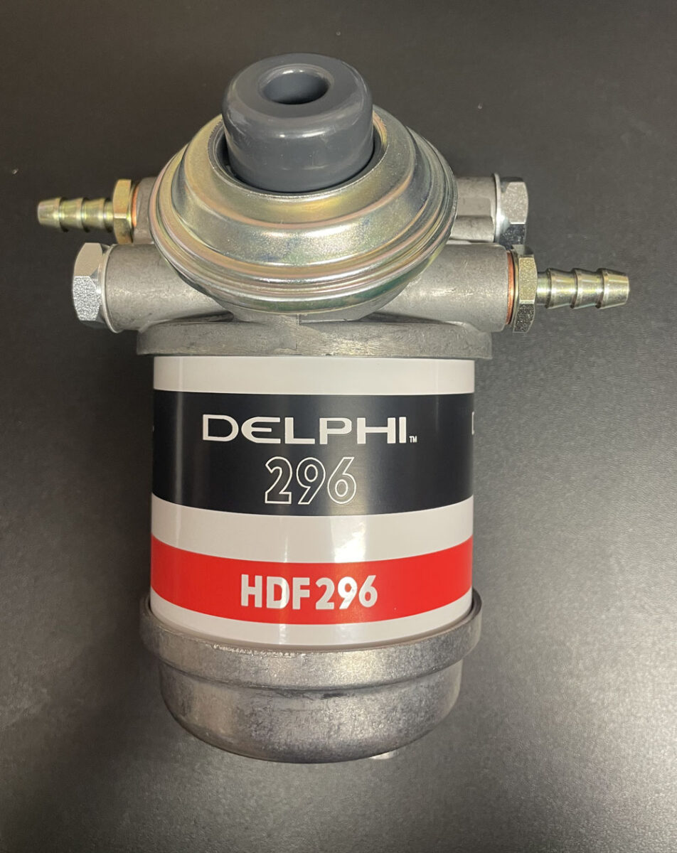 Diesel Cav Fuel Water Trap | 8mm Hose Tails | RD Diesels