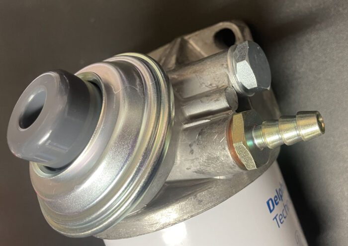 Diesel Cav Fuel Water Trap | 8mm Hose Tails | RD Diesels