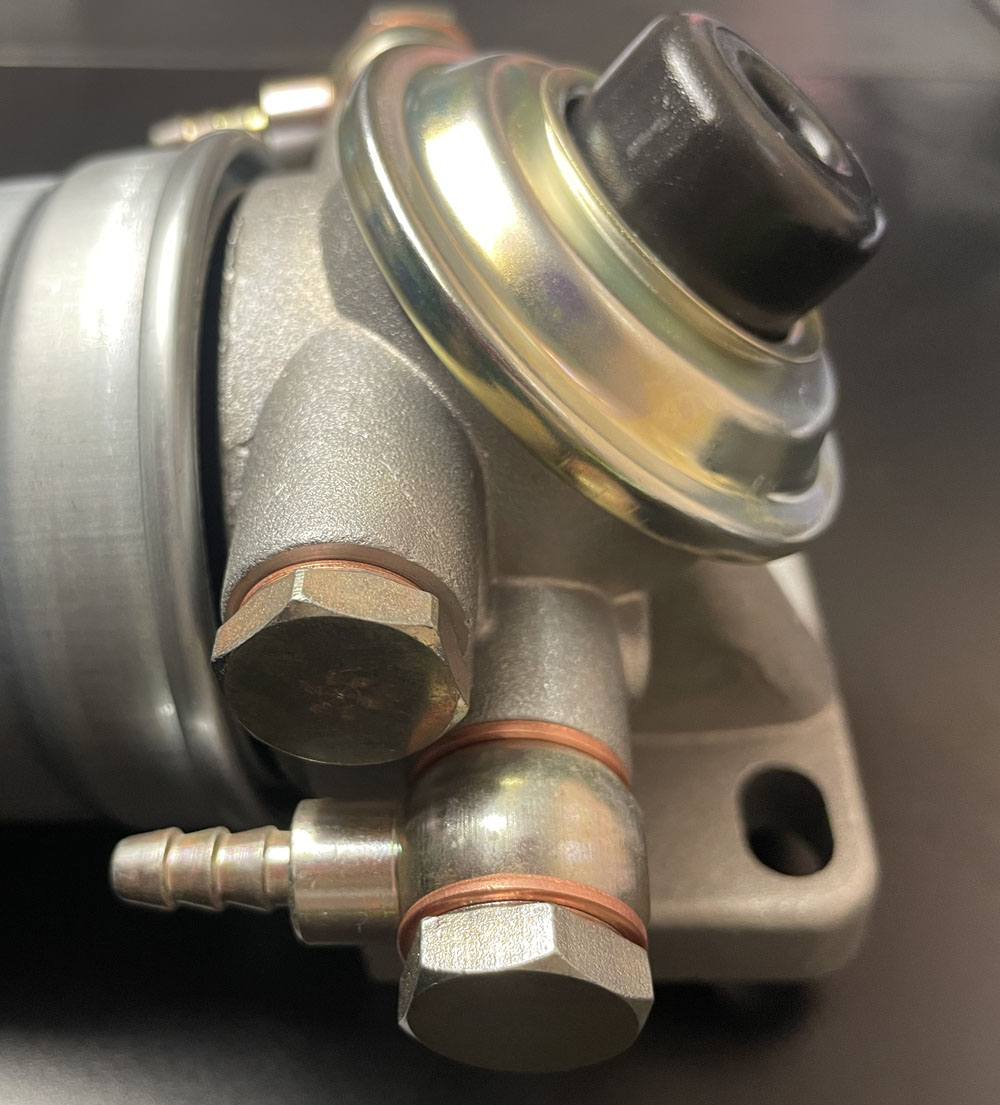 DELPHI BOSCH FUEL FILTER HEAD KIT C/W 6MM BANJOS AND PRIMER TOP ...