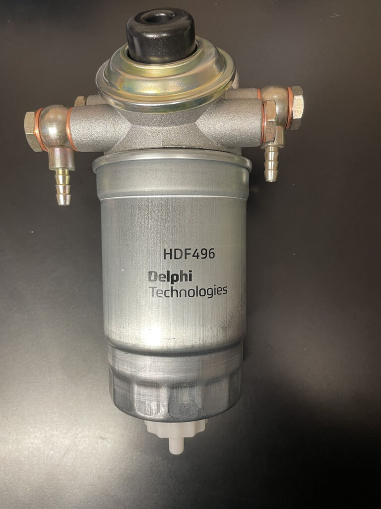 DELPHI BOSCH FUEL FILTER HEAD KIT C/W 6MM BANJOS AND PRIMER TOP ...