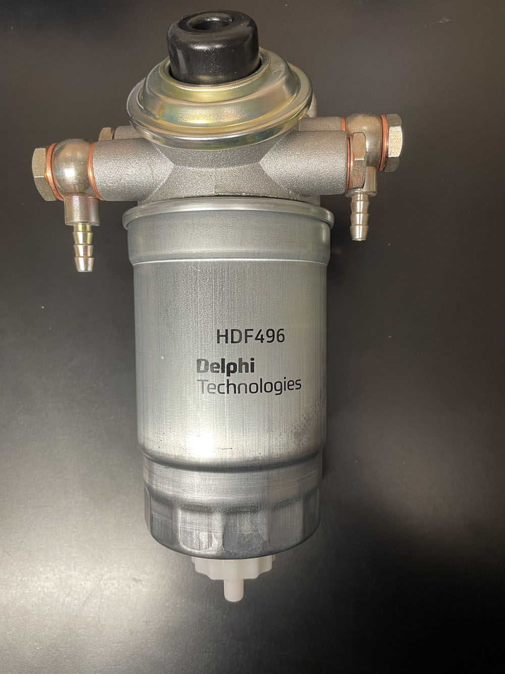 DELPHI BOSCH FUEL FILTER HEAD KIT C/W 6MM BANJOS AND PRIMER TOP ...