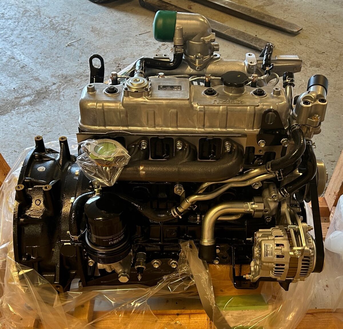 ISUZU 4JG1 NEW COMPLETE ENGINE SUIT JCB ETC STANDARD INDUSTRIAL VERSION ...