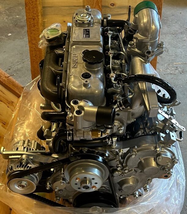 ISUZU 4JG1 NEW COMPLETE ENGINE SUIT JCB ETC STANDARD INDUSTRIAL VERSION ...