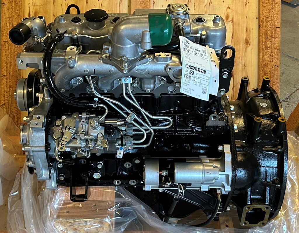 ISUZU 4JG1 NEW COMPLETE ENGINE SUIT JCB ETC STANDARD INDUSTRIAL VERSION ...