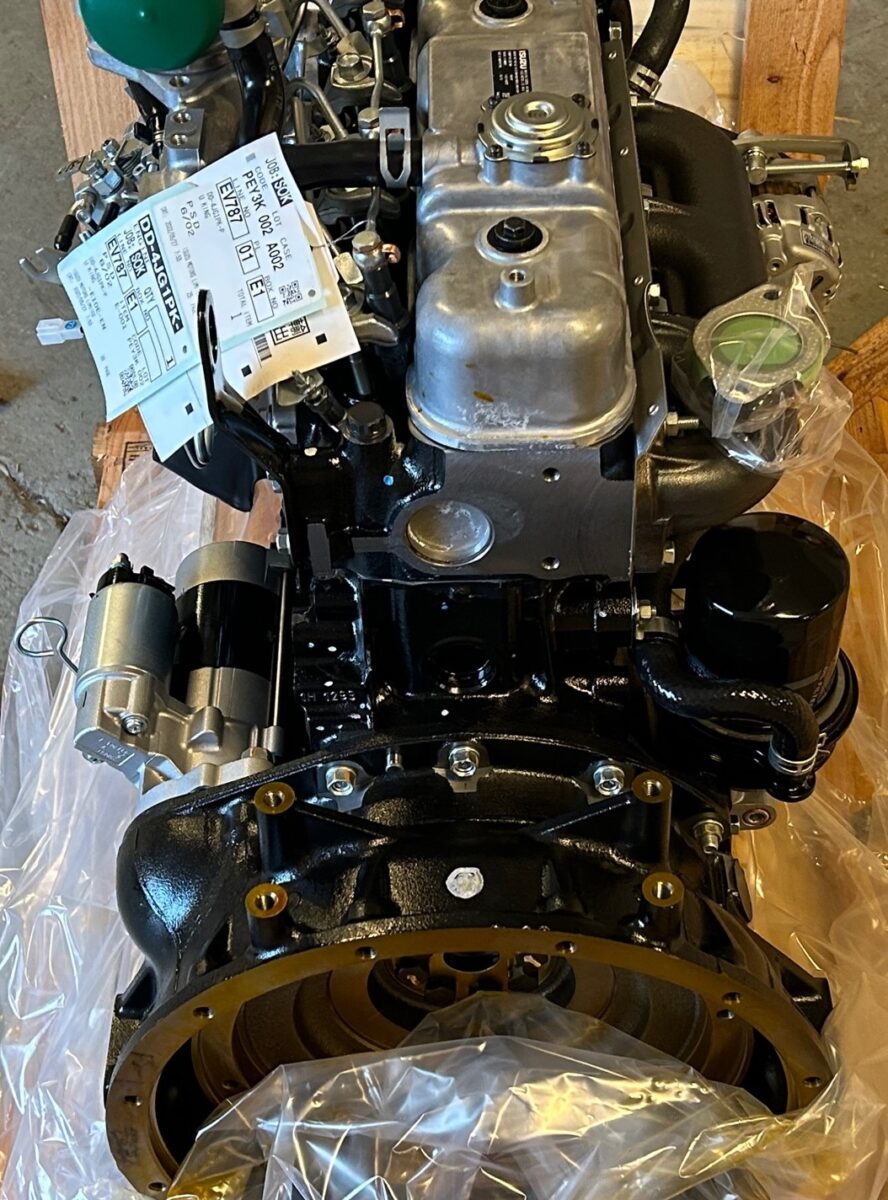 ISUZU 4JG1 NEW COMPLETE ENGINE SUIT JCB ETC STANDARD INDUSTRIAL VERSION ...