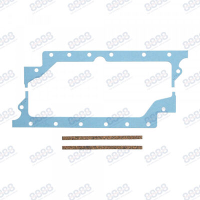 PERKINS AD3.152 SUMP GASKET AND CORK SET TO SUIT THE ROPE TYPE REAR ...