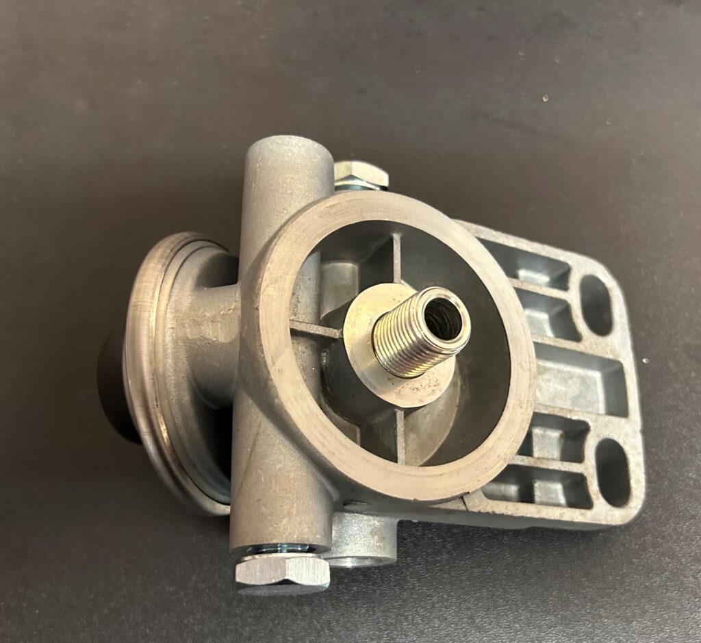 BOSCH FUEL FILTER HEAD FOR SPIN ON FILTERS C/W HAND PRIMER TOP 1/2 UNF ...