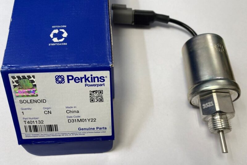 U85206520 SOLENOID - STOP for PERKINS 100,400 (U85206452, 185206450 ...