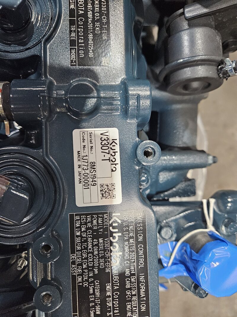 KUBOTA V3307-CR-T COMPLETE NEW ENGINE SUIT KX080-4 ETC | RD Diesels