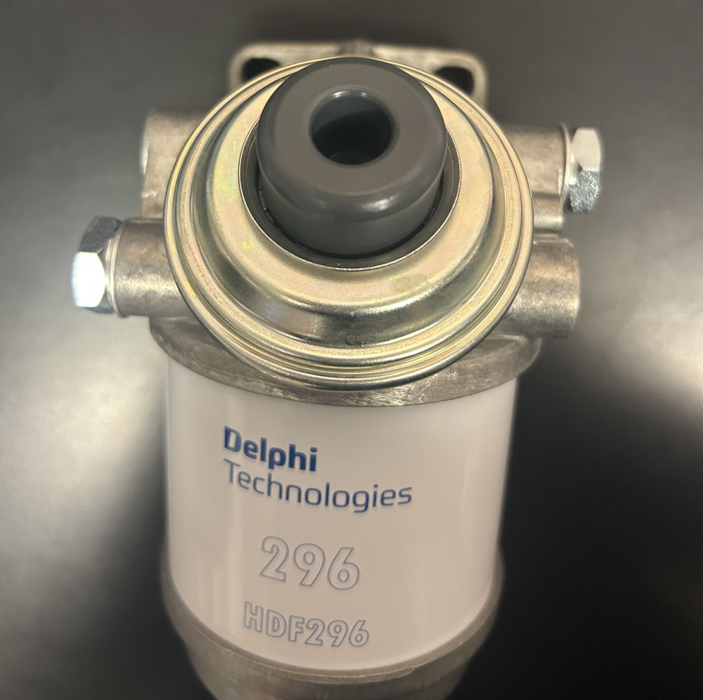 Diesel Cav Fuel Water Trap | 8mm Hose Tails | RD Diesels