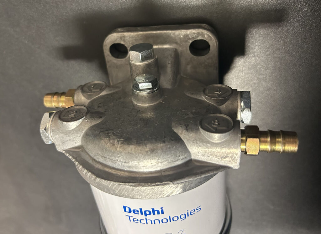 DIESEL WATER TRAP KIT DEEP BOWL TYPE C/W 10MM HOSE TAILS SUIT & METAL ...