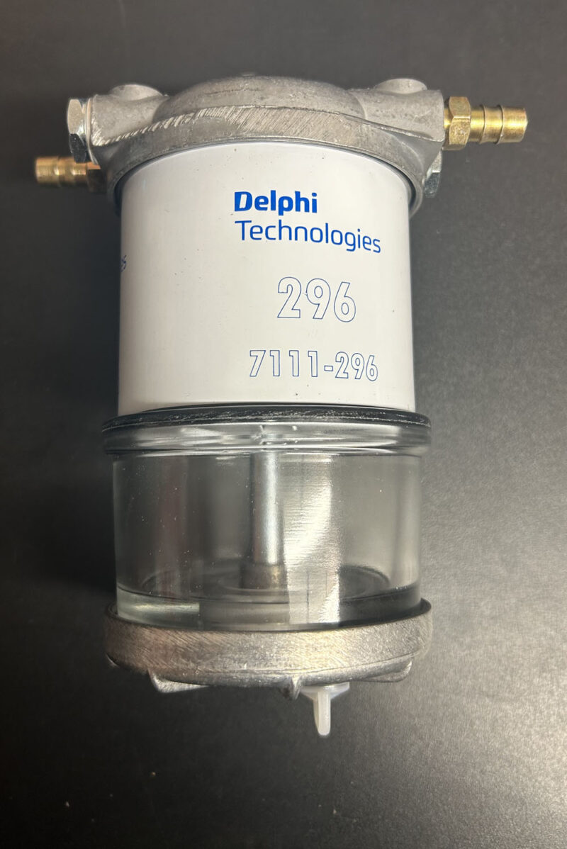 DIESEL WATER TRAP KIT DEEP BOWL TYPE C/W 10MM HOSE TAILS SUIT MARINE ...