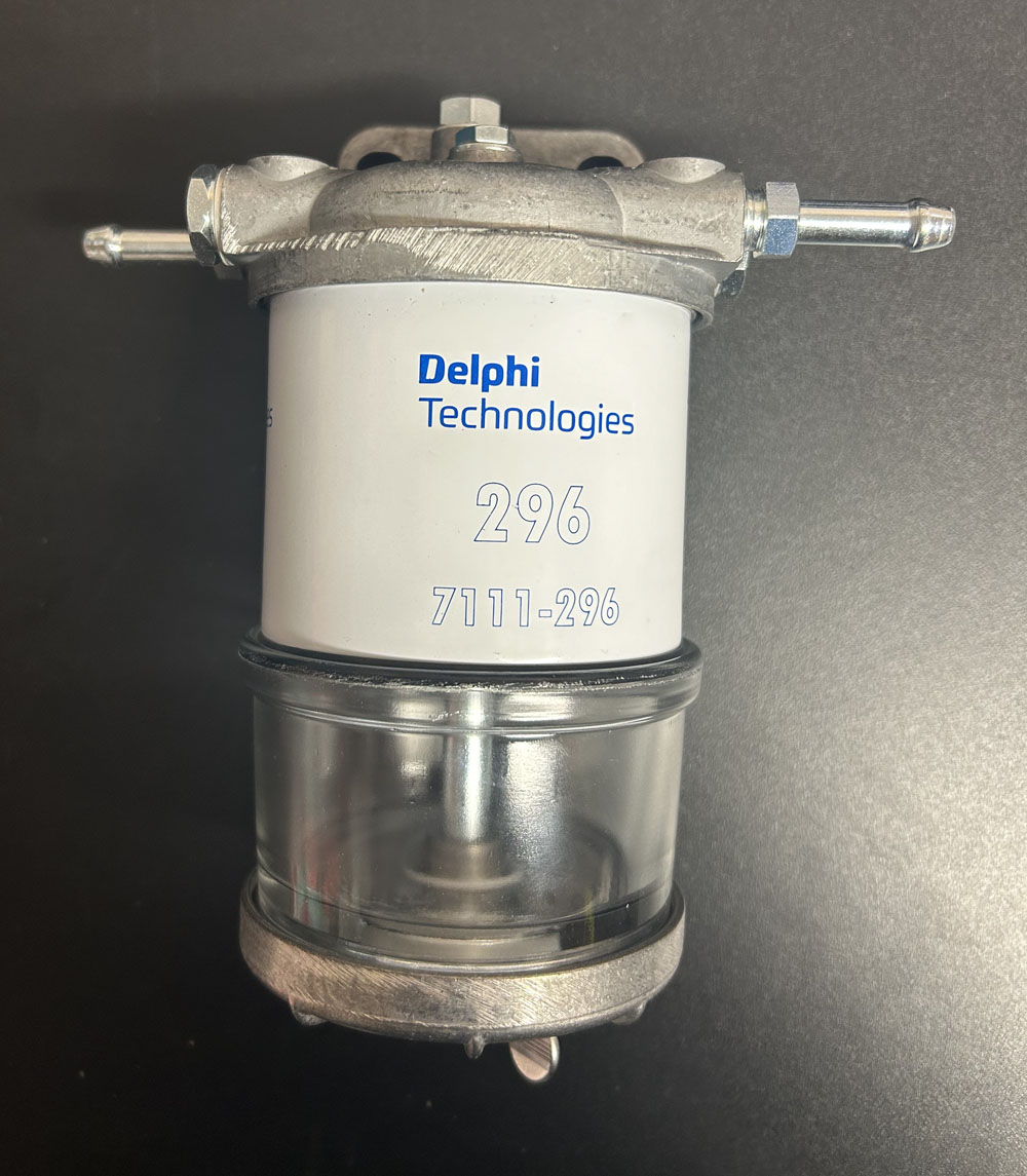 DIESEL WATER TRAP KIT DEEP BOWL TYPE C/W 8MM HOSE TAILS & METAL DRAIN ...