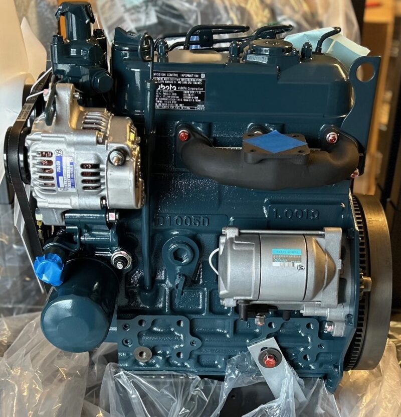 KUBOTA D1005 ENGINE FOR SALE WILL REPLACE A D905 FITS BOBCAT TEREX ...