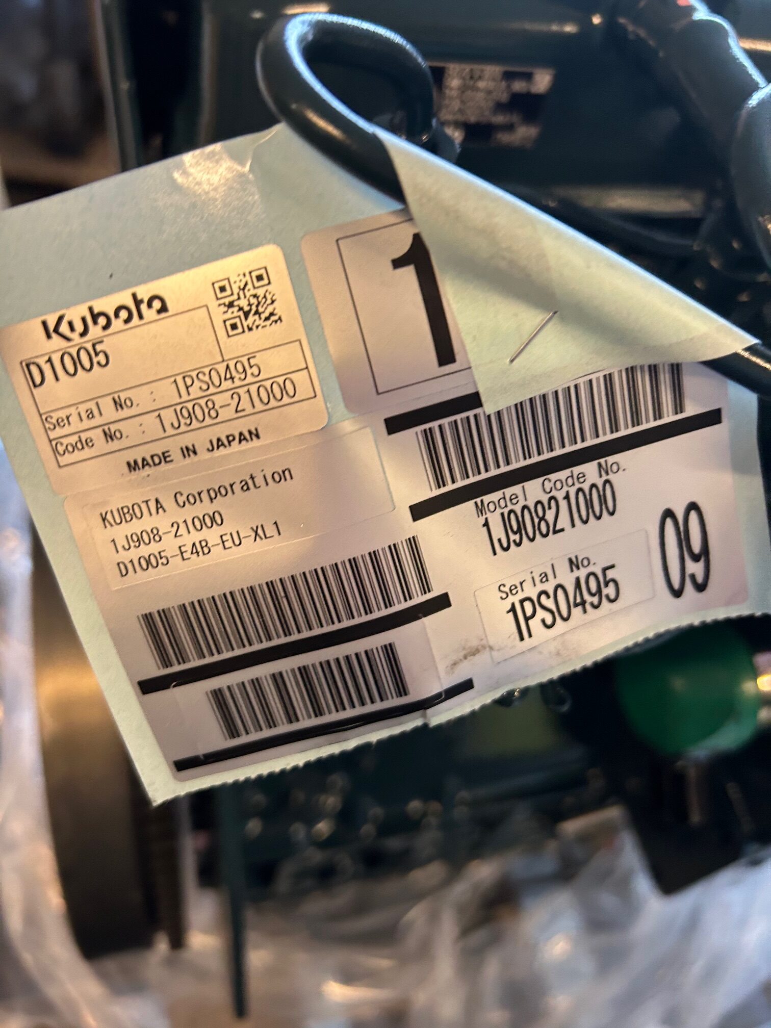 KUBOTA D1005 ENGINE FOR SALE WILL REPLACE A D905 FITS BOBCAT TEREX DUMPERS ETC | RD Diesels