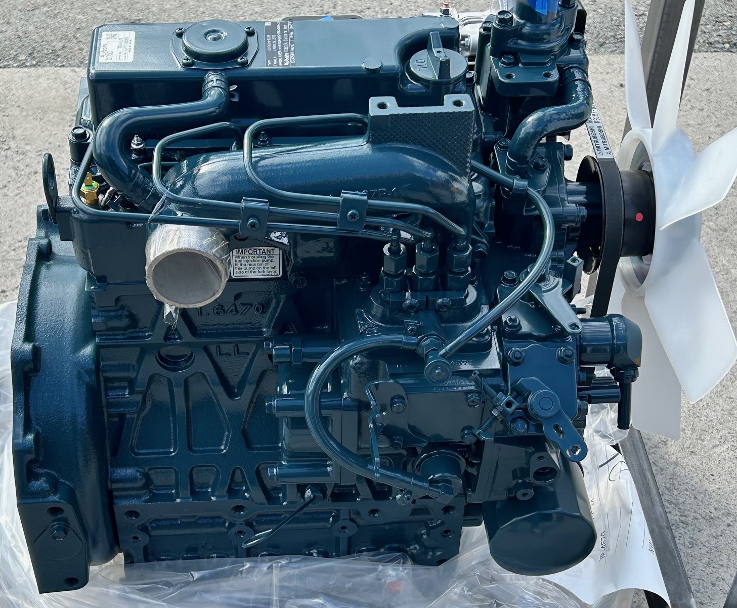 KUBOTA D1703 COMPLETE NEW ENGINE FOR SALE | RD Diesels