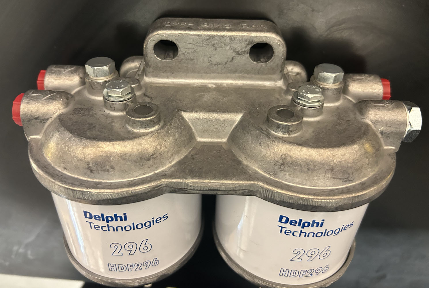 CAV TWIN FUEL FILTER WATER SEPERATOR SUIT MARINE USE 14MM PORTS | RD ...