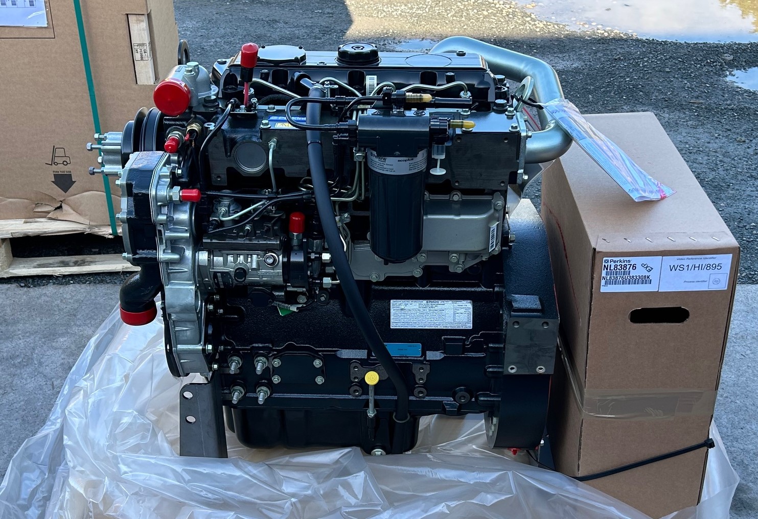 PERKINS 1104D-44T 75KW INDUSTRIAL SPEC MECHANICAL ENGINE NL83876 | RD ...