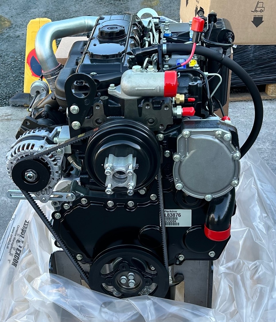 PERKINS 1104D-44T 75KW INDUSTRIAL SPEC MECHANICAL ENGINE NL83876 | RD ...