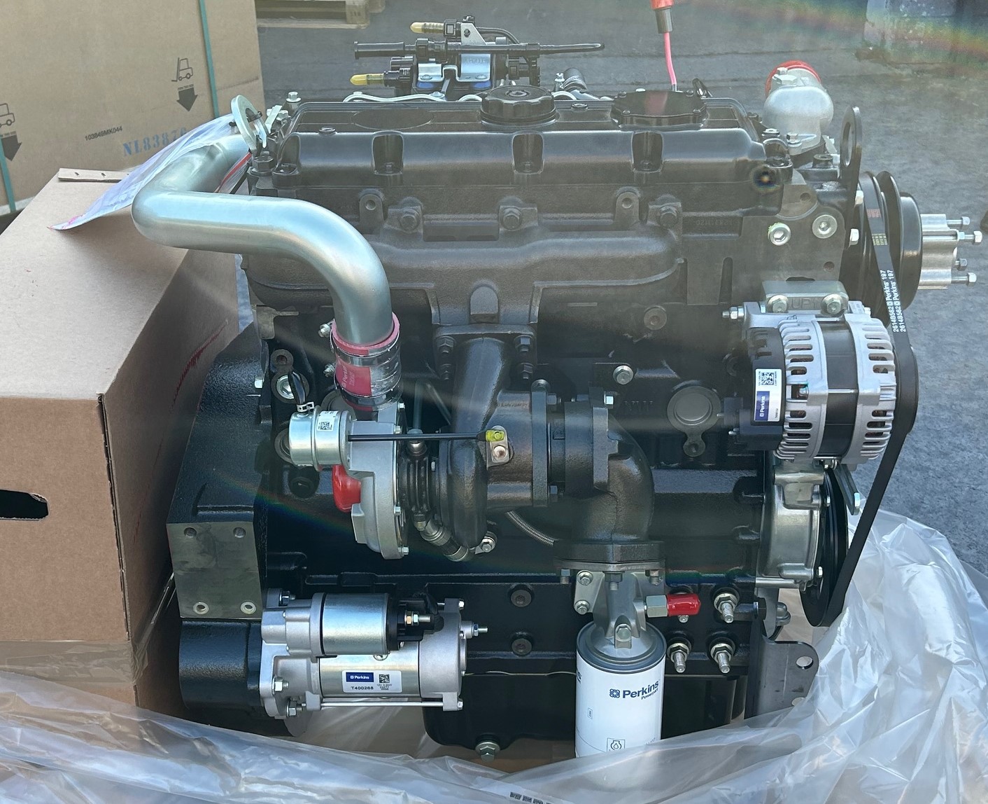 PERKINS 1104D-44T 75KW INDUSTRIAL SPEC MECHANICAL ENGINE NL83876 | RD ...