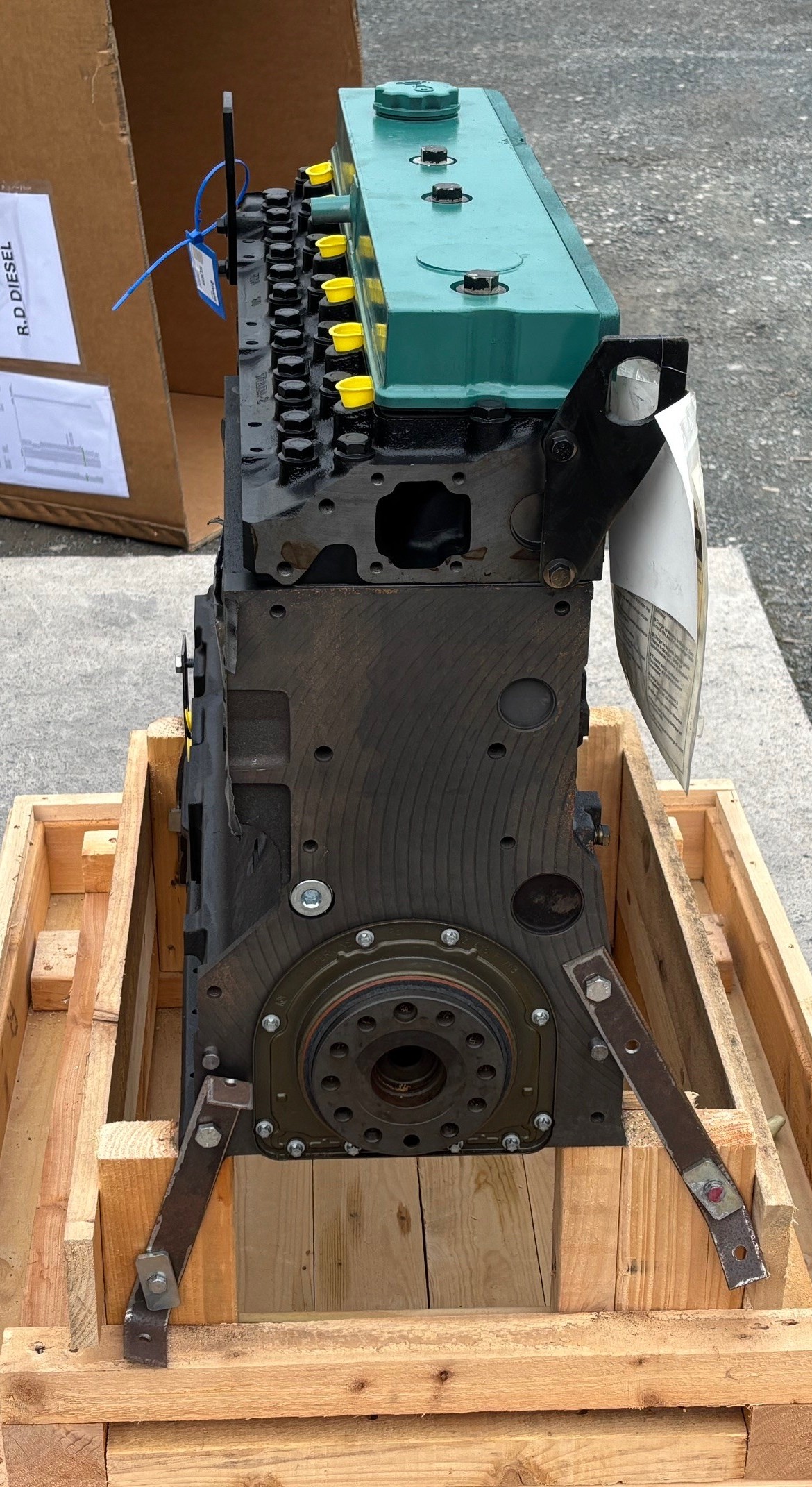 PERKINS YH BUILD LONG MOTOR KIT SUIT MF 6290 ETC GENUINE PERKINS ...