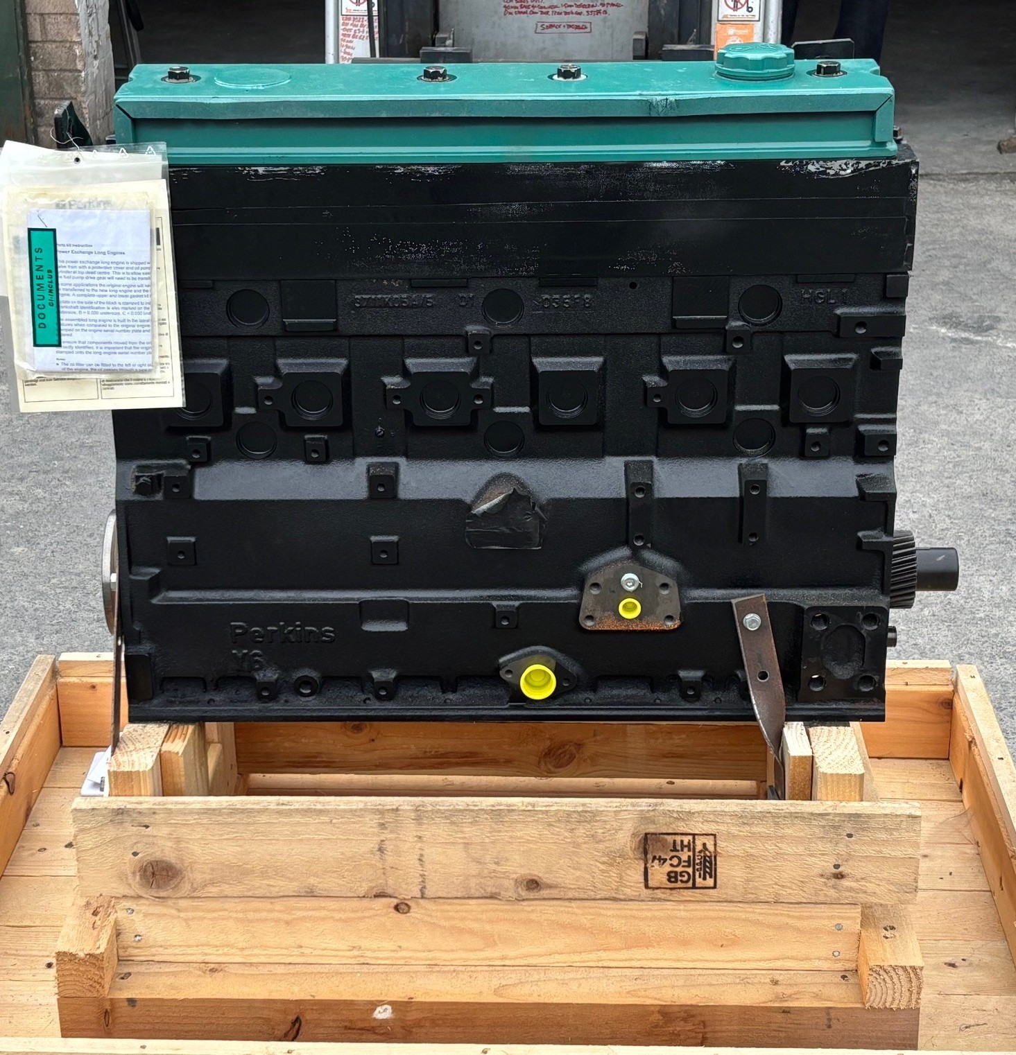 PERKINS YH BUILD LONG MOTOR KIT SUIT MF 6290 ETC GENUINE PERKINS ...
