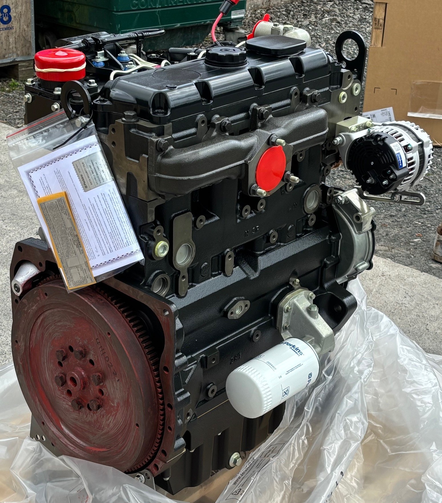 PERKINS 1104C-44 RE AGRI SPEC ENGINE SUIT JCB TRACTOR ETC RE83909 | RD ...
