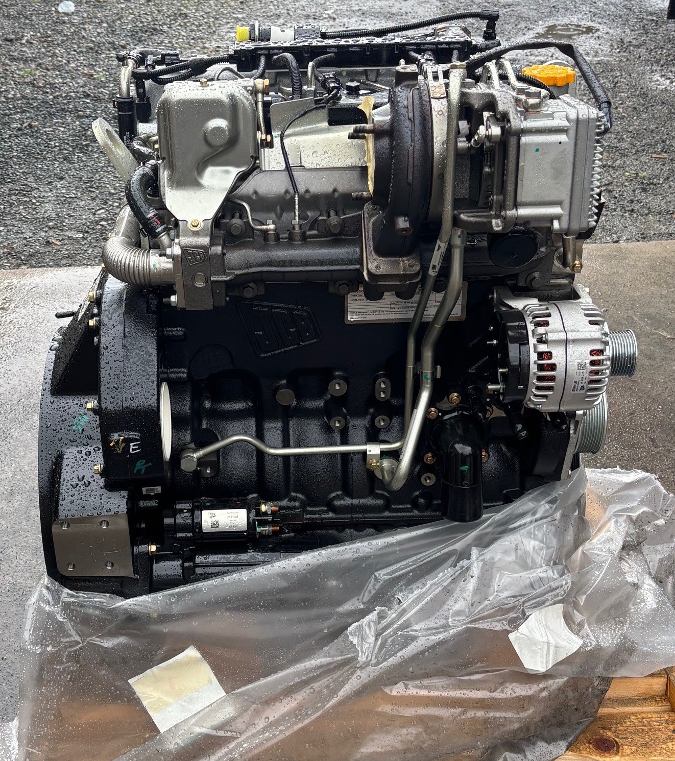 JCB 444 T4F COMPLETE NEW ENGINE FOR SALE 68KW 81KW 93KW MID MOUNTED ...
