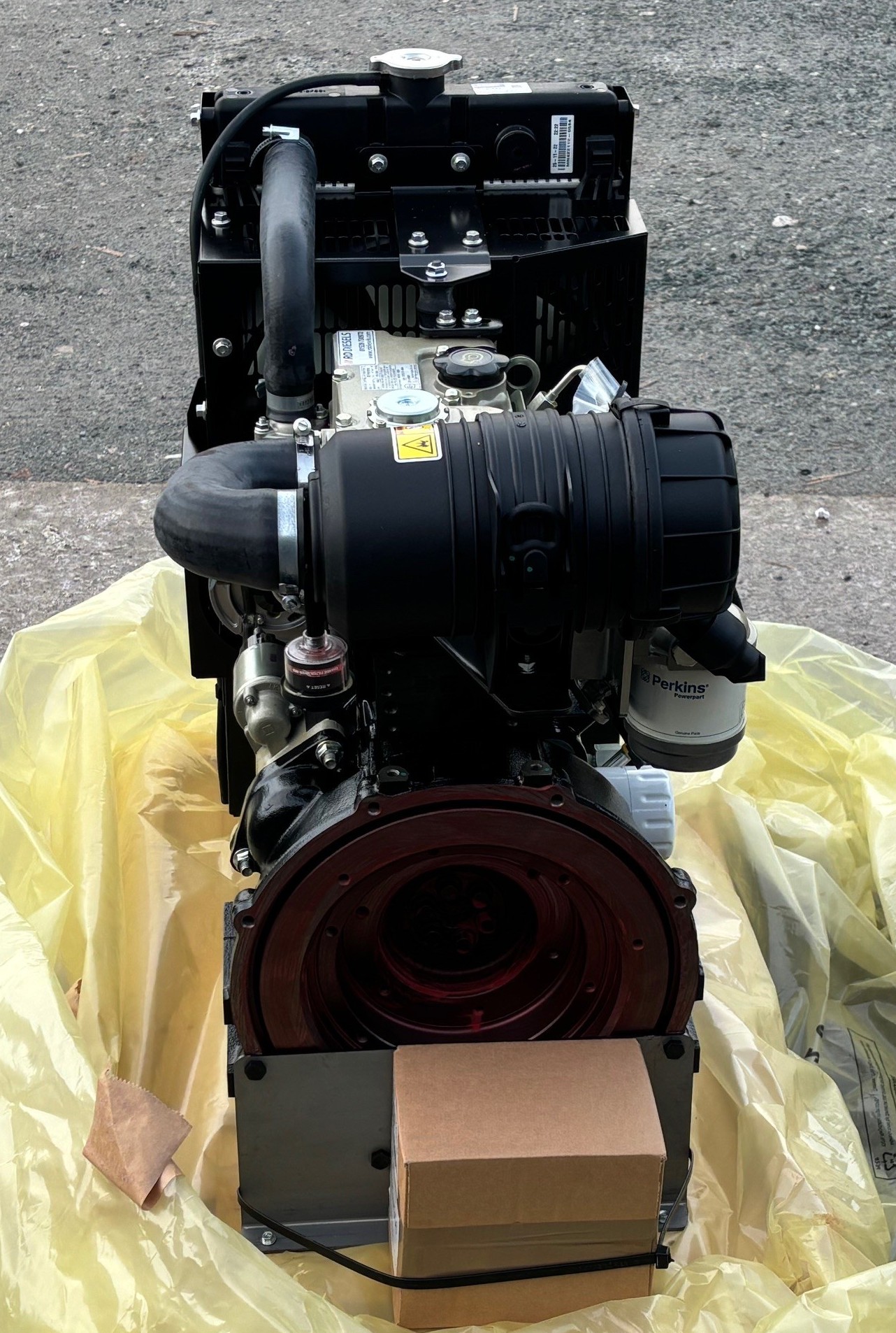 Perkins 403J-11 new complete power-pack can be supplied variable speed ...